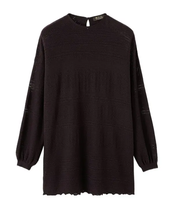 Loro Piana Royal Lightness Tunic - Black