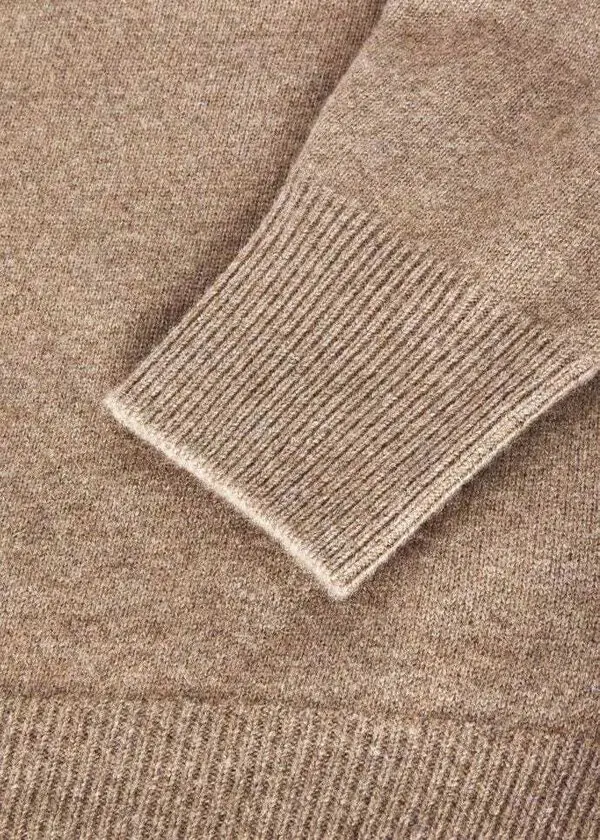 Loro Piana High Neck Cashmere Knitted Sweater
