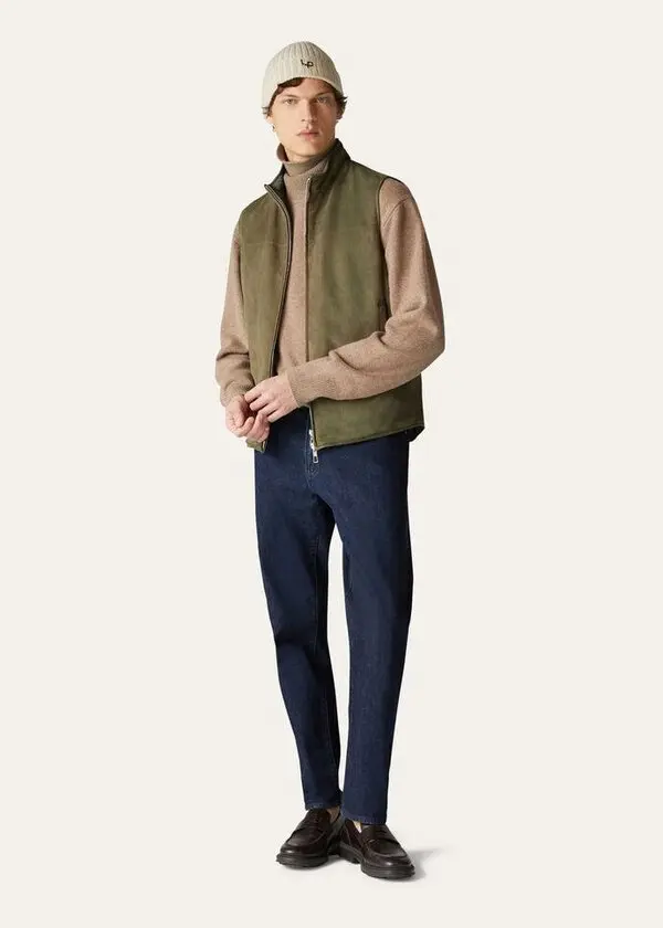 Loro Piana High Neck Cashmere Knitted Sweater