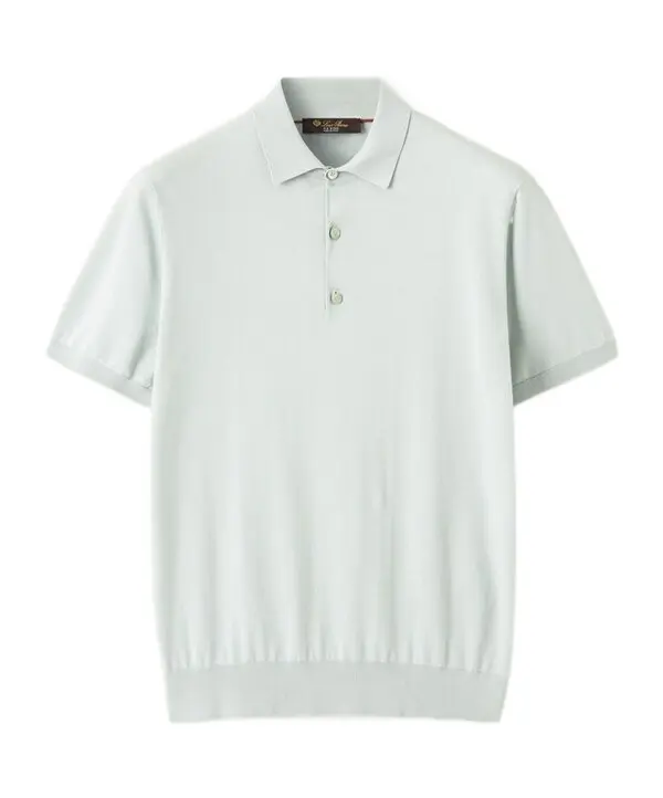 Loro Piana Polo Shirt - Green Oxygen
