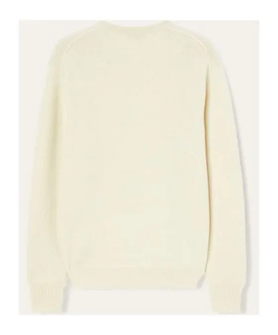 Loro Piana V-neck Cashmere Long-sleeved Sweater