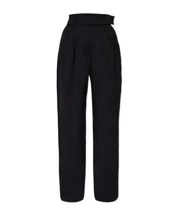 IRO PARIS Tailored Straight-leg Trousers - Black