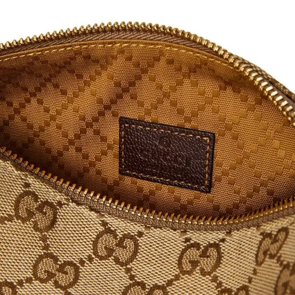 Gucci Monogram Mini Shoulder Bag - Beige