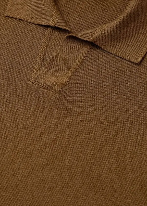 Loro Piana Buttonless Polo-shirt