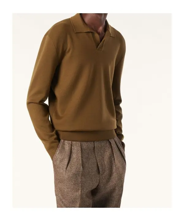 Loro Piana Buttonless Polo-shirt