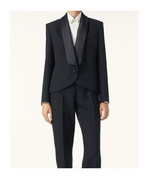 Loro Piana Beth" Jacket With Shawl Lapel