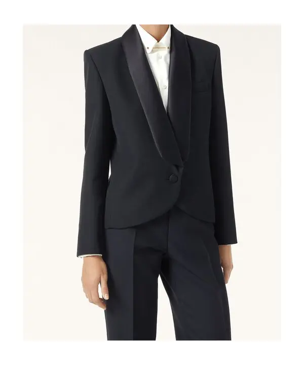 Loro Piana Beth" Jacket With Shawl Lapel