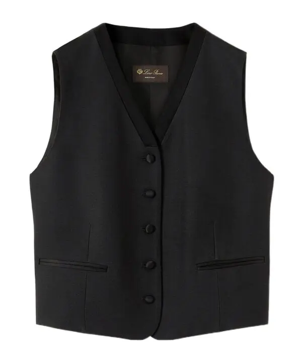 Loro Piana Kilian Vest - Black