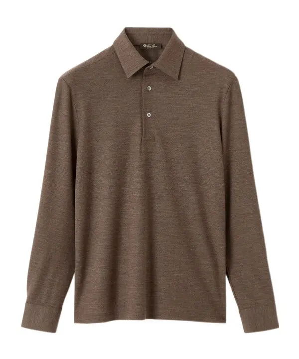 Loro Piana Colmegna Polo Shirt - Carbon