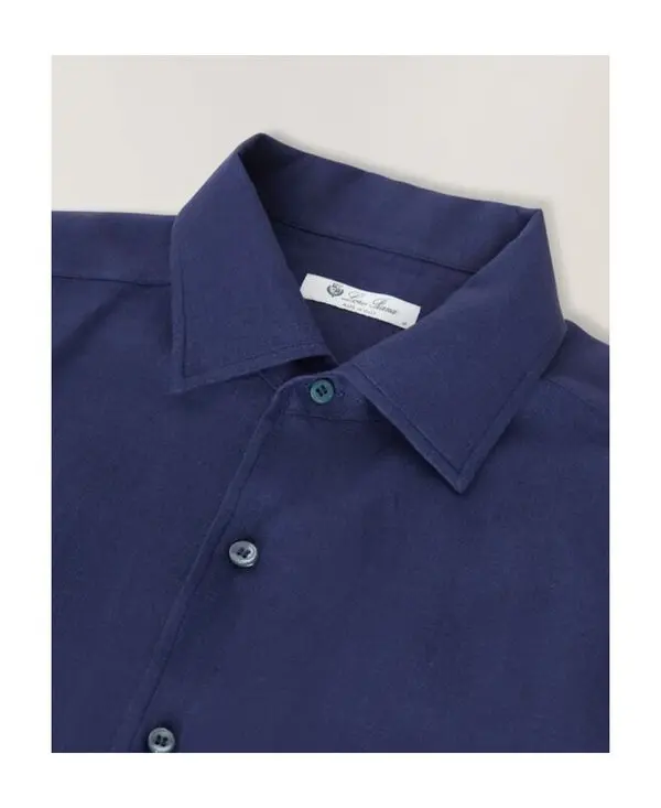 Loro Piana Logo Short-sleeved Shirt