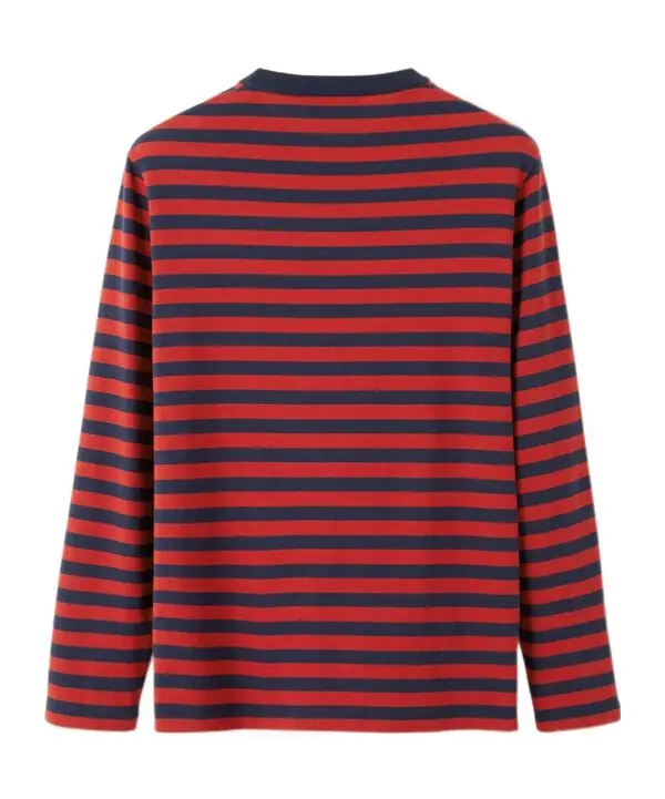 Loro Piana Barquetine Crewneck Striped Long Sleeve