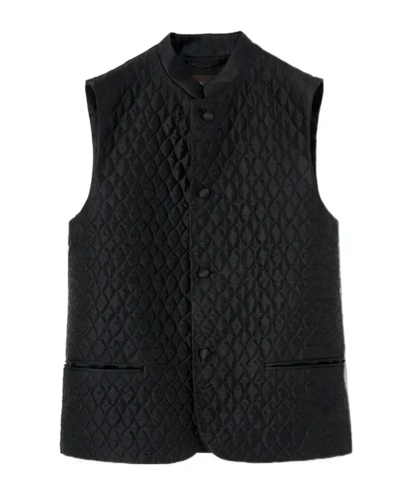 Loro Piana Windsor Vest - Black