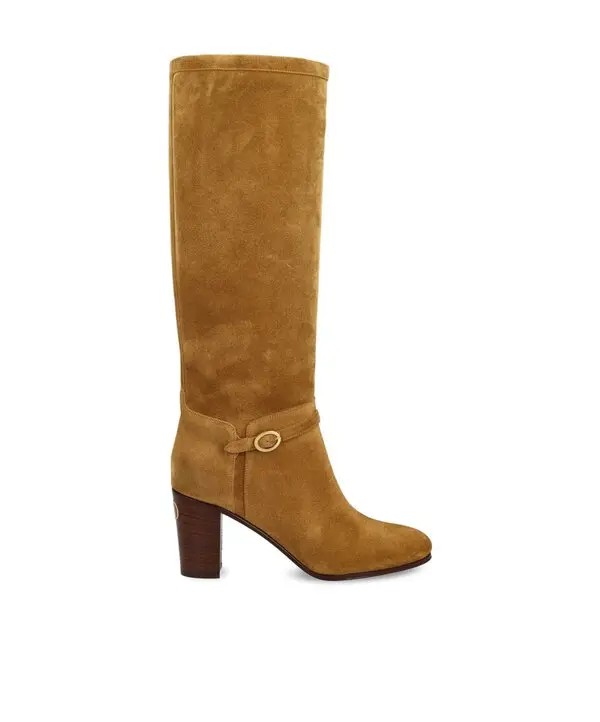 Valentino Garavani Vlogo Signature Pointed Toe Boots - Brown