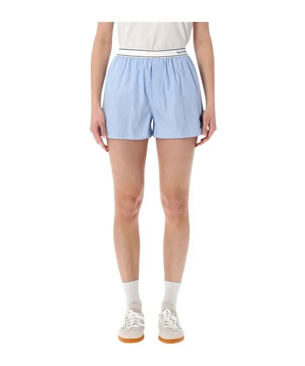 SPORTY  RICH Sporty Rich Heritage Yankees Serif Boxer Shorts