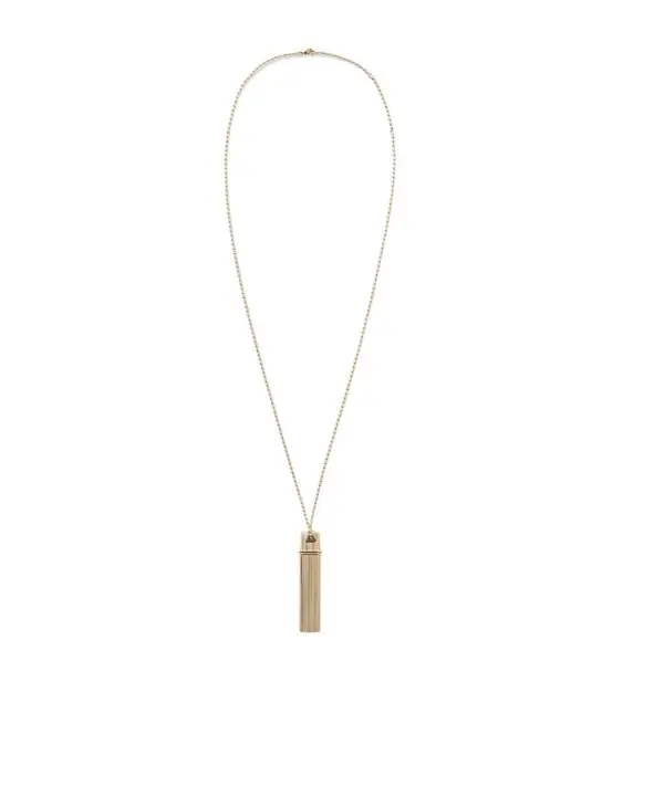 LEMAIRE Carpenter-pencil Necklace - Light Gold