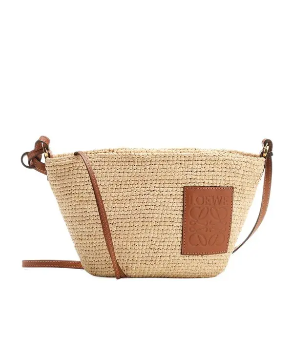 Loewe Zipper Shoulder Bag - Nude