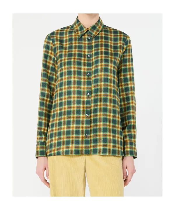 Max Mara Collared Long-sleeved Shirt