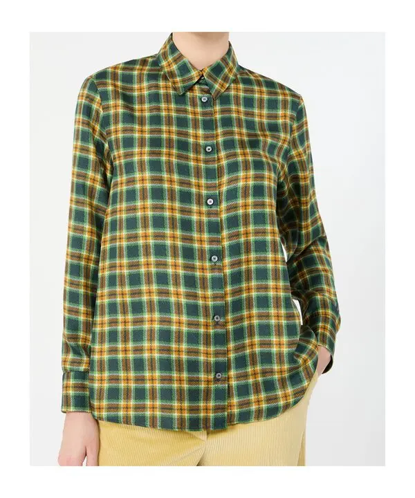 Max Mara Collared Long-sleeved Shirt