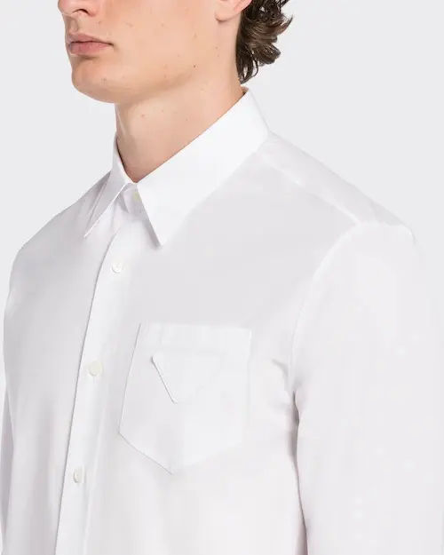 Prada Poplin Tailored Shirt