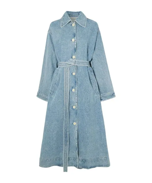 AGOLDE Maria Mcmanus Long-sleeved Trench Coat