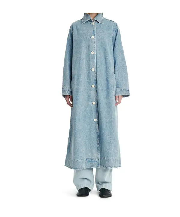 AGOLDE Maria Mcmanus Long-sleeved Trench Coat