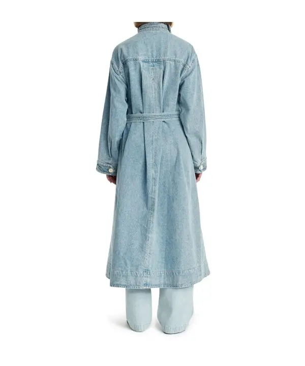 AGOLDE Maria Mcmanus Long-sleeved Trench Coat