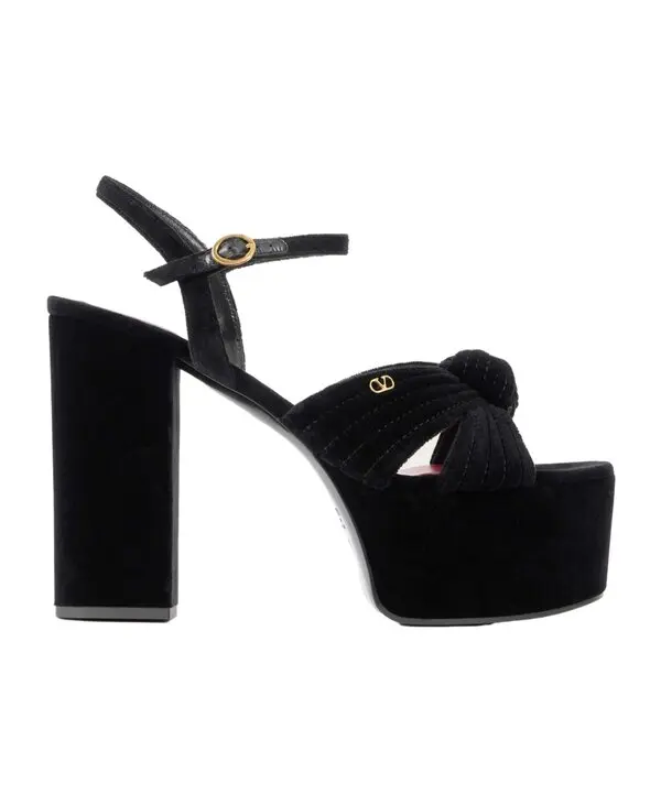 Valentino Garavani Open-toe High-heeled Sandals - Black