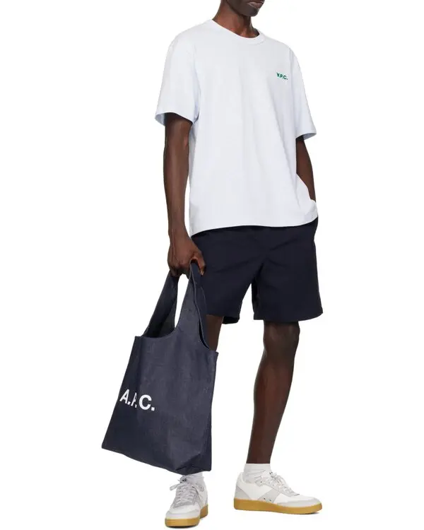 A.p.c. Logo Printed Large Tote Bag