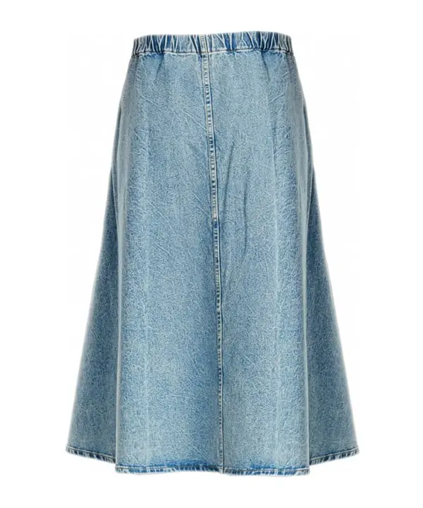 AGOLDE Maria Mcmanus Denim Skirt