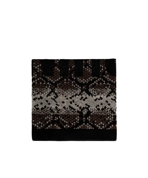 Moschino Patterned Beach Towel - Black