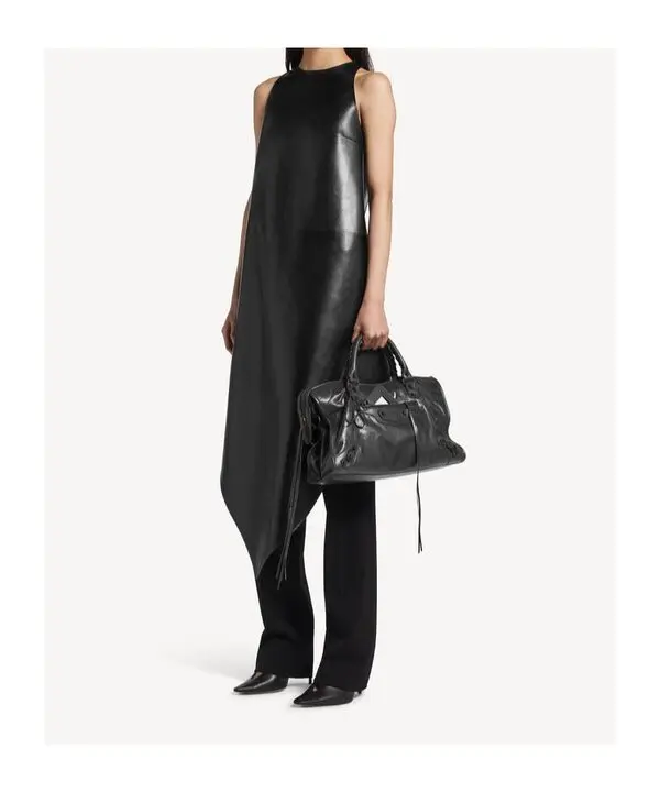 Balenciaga Double Smooth Light Lambskin Tulip Top