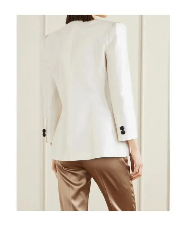 Valentino Garavani Notched Lapel Button-up Blazer