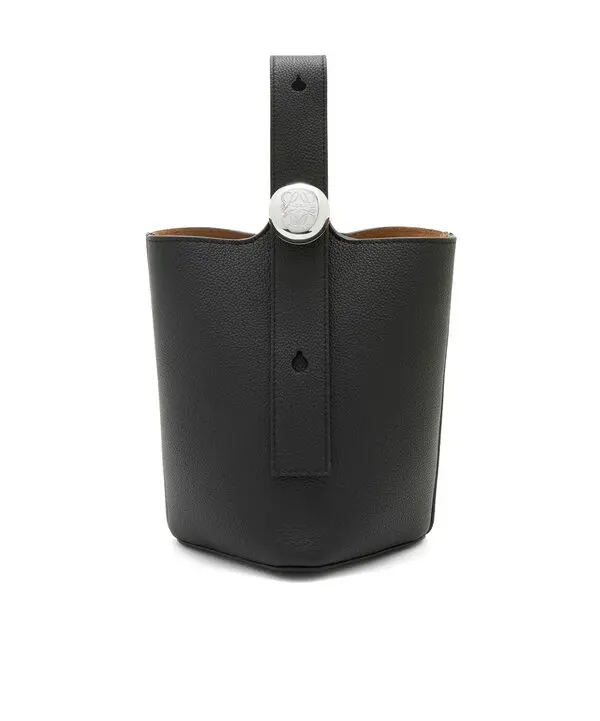 Loewe Pebble Mini Bucket Bag - Black