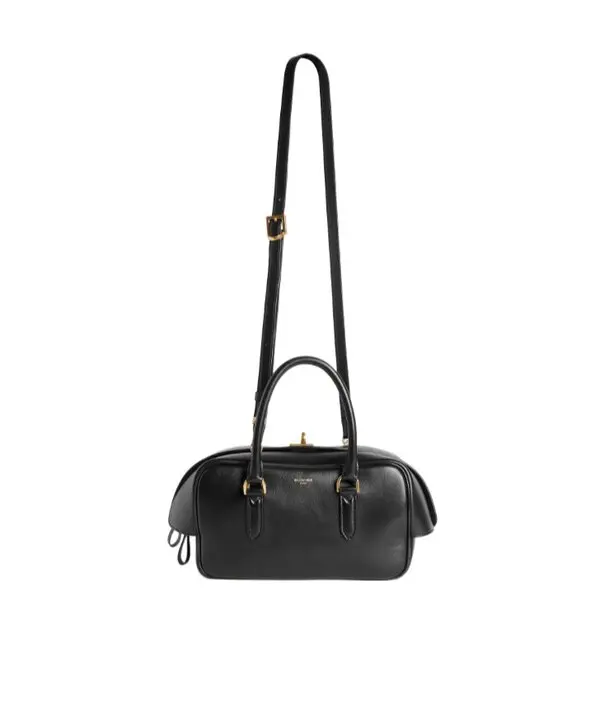 Balenciaga Le 7 Bowling Bag Small - Black