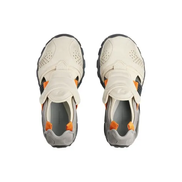Balenciaga Hike Sandal Sneaker - Gray/beige/orange/black