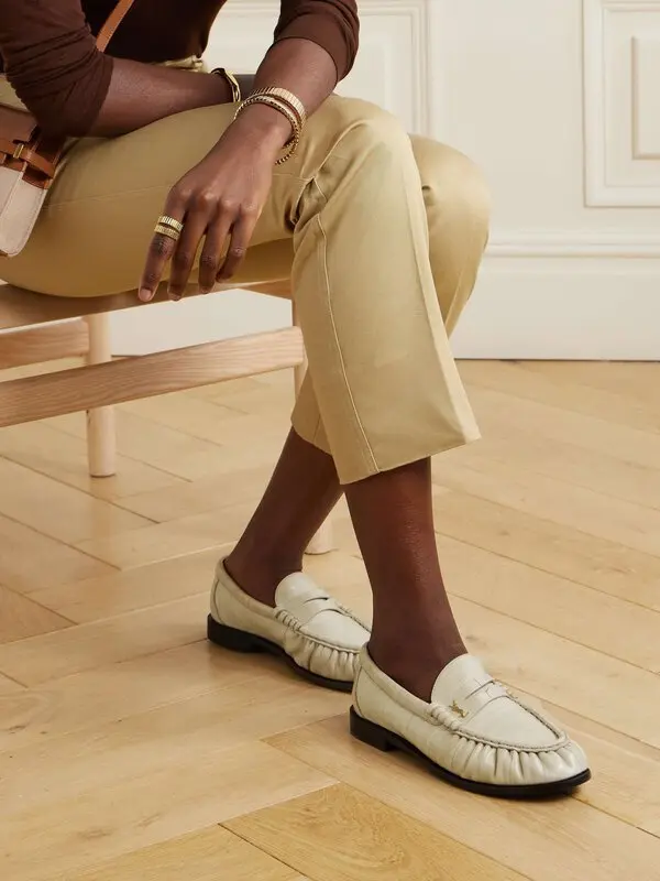 Saint Laurent Le Loafer Penny Slippers