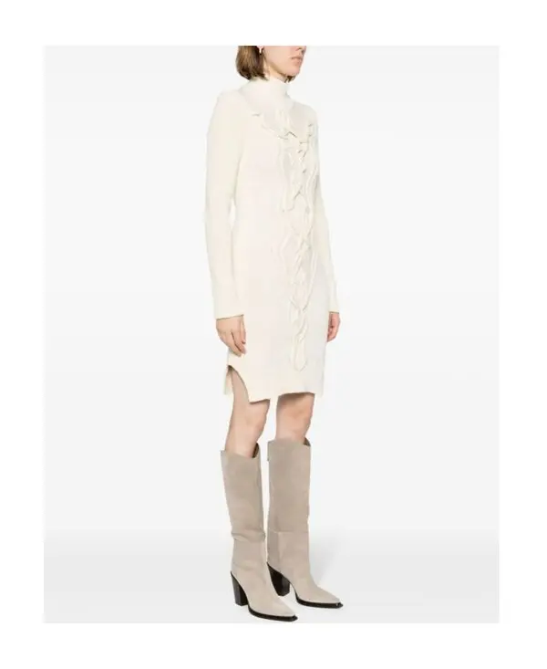 Isabel Marant Étoile Embroidered High Neck Knitted Jumper