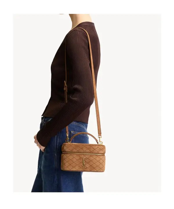 Saint Laurent Gaby Vanity In Suede