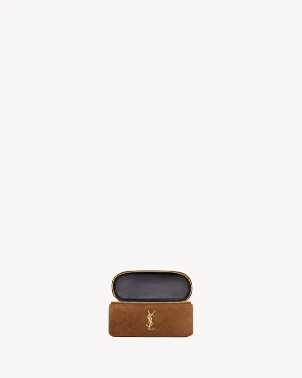 Saint Laurent Gaby Vanity In Suede