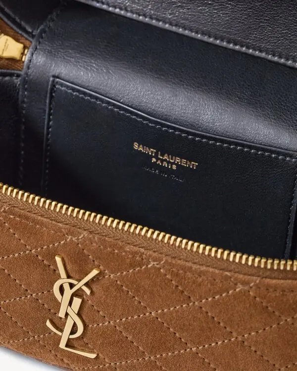 Saint Laurent Gaby Vanity In Suede