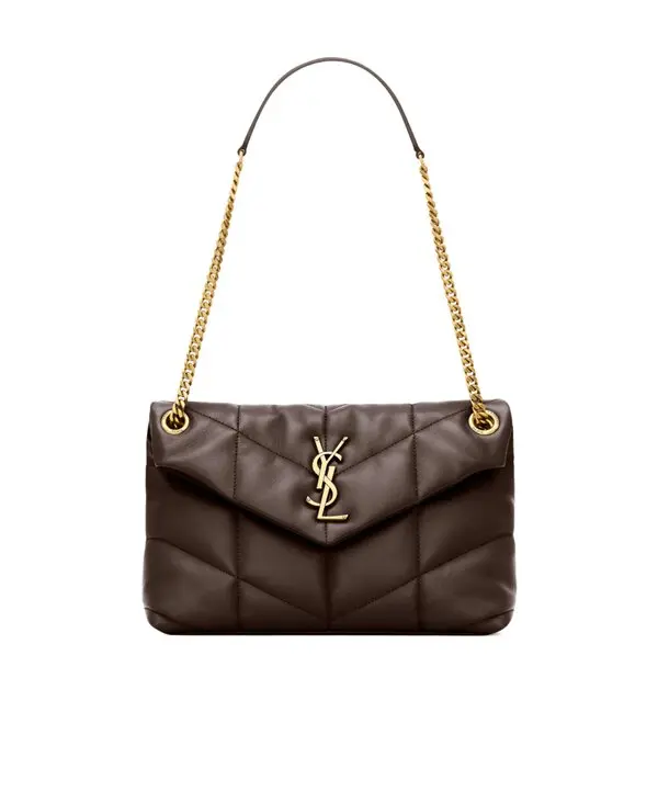 Saint Laurent Puffer Small In Lambskin - Arab