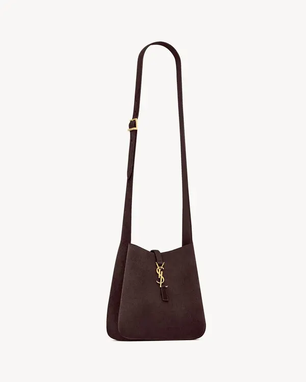 Saint Laurent Le 5 A 7 Supple Crossbody In Suede