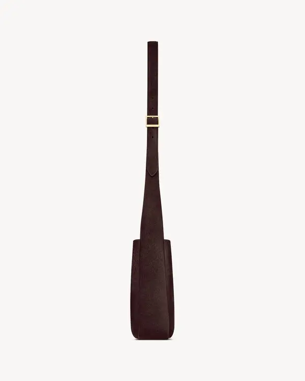 Saint Laurent Le 5 A 7 Supple Crossbody In Suede
