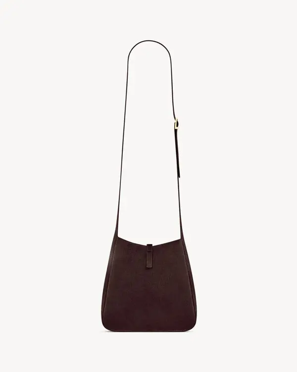 Saint Laurent Le 5 A 7 Supple Crossbody In Suede