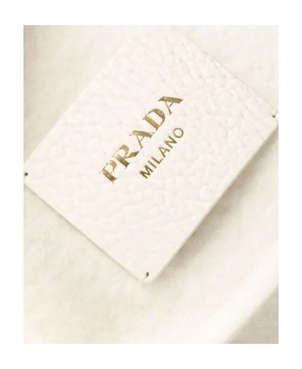 Prada Washed Twill Minidress