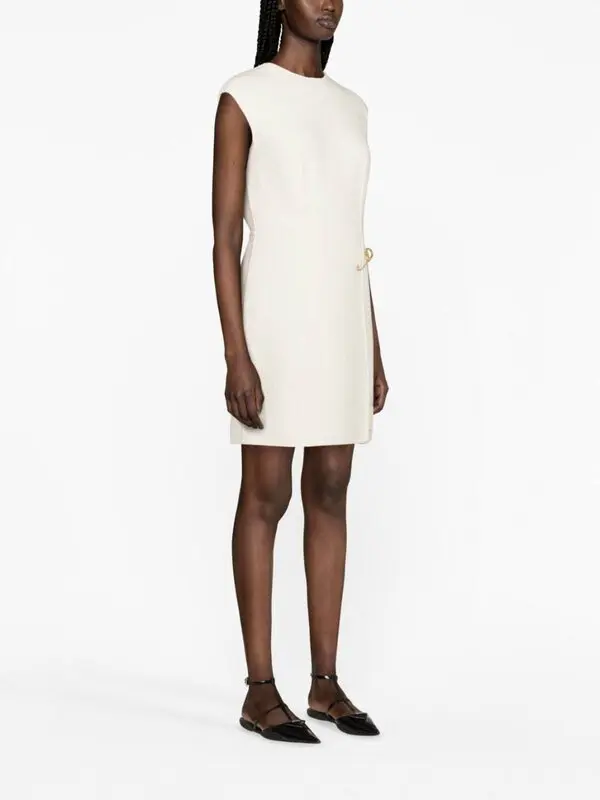 Prada Washed Twill Minidress