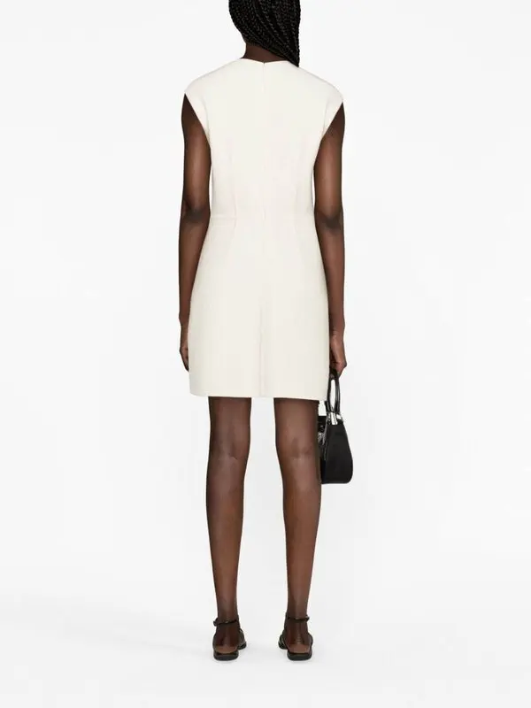 Prada Washed Twill Minidress