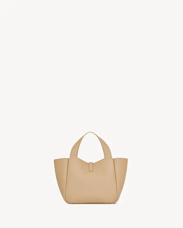 Saint Laurent Le 5 À 7 Baby Bea In Grained Leather