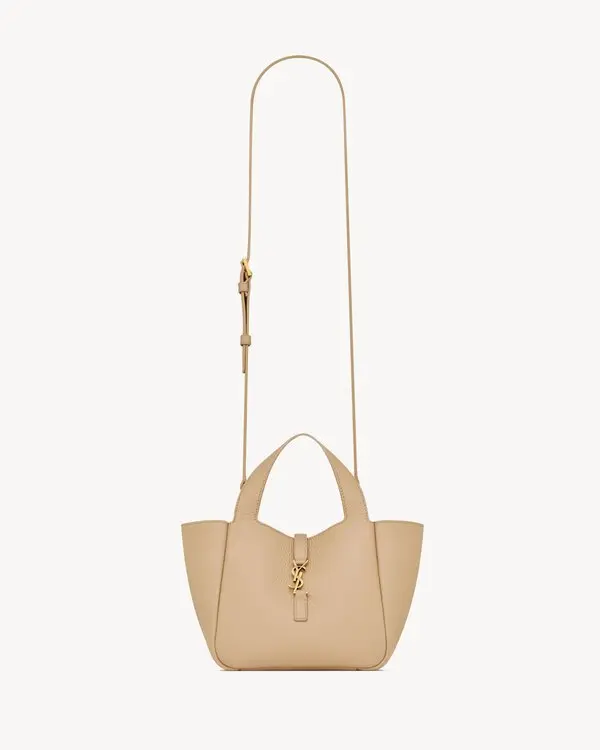 Saint Laurent Le 5 À 7 Baby Bea In Grained Leather