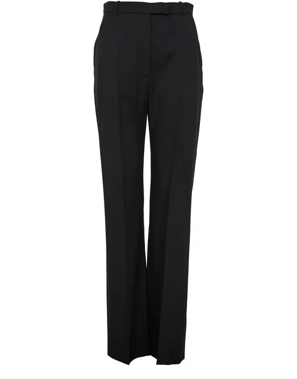 Alexander McQueen Straight Pants - Black